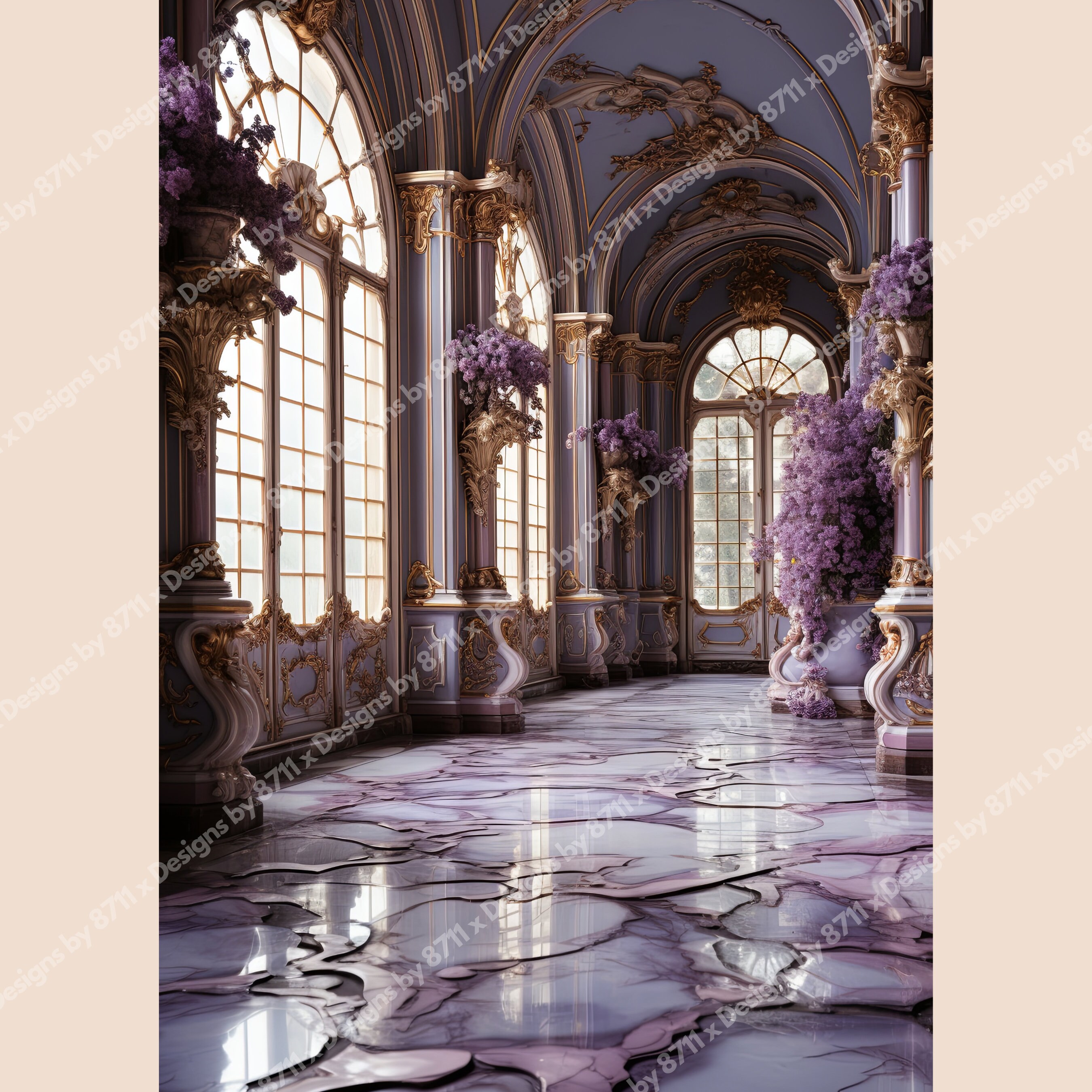 Purple Digital Backdrops Maternity Backdrop Overlays Photography ...