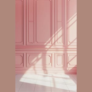 Pink Panel Wall Digital Backdrop Set, Maternity Backdrop Overlays ...