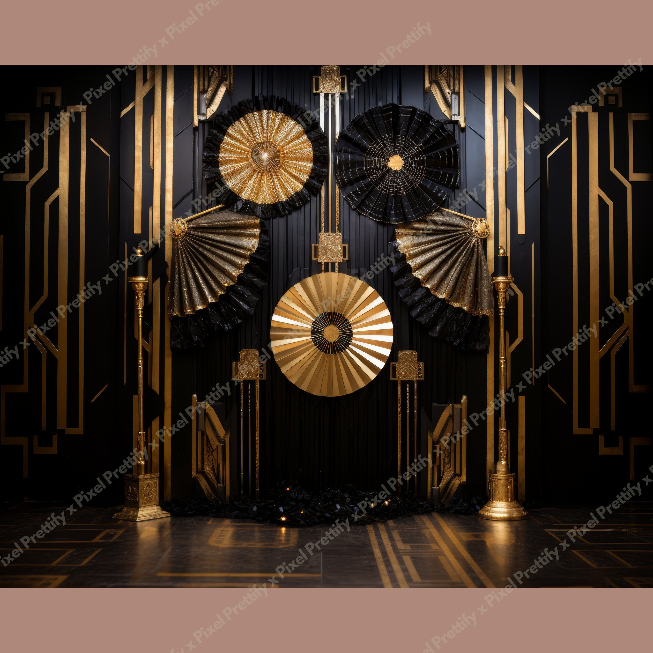 Great Gatsby Digital Backdrops, Maternity Backdrop Overlays ...
