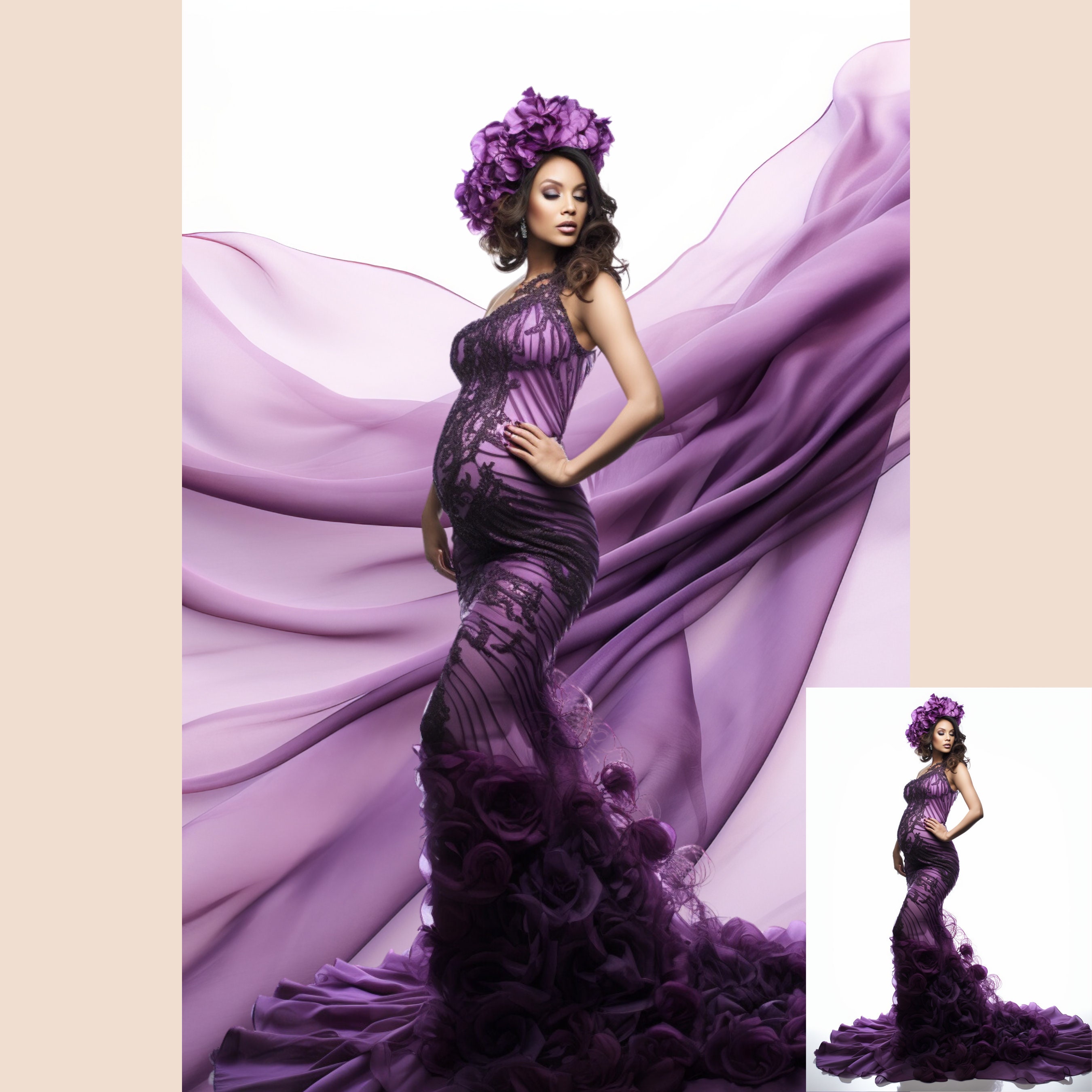 52 Tulle Overlays Photoshop Veil Digital Flying Tulle Veil Overlays ...