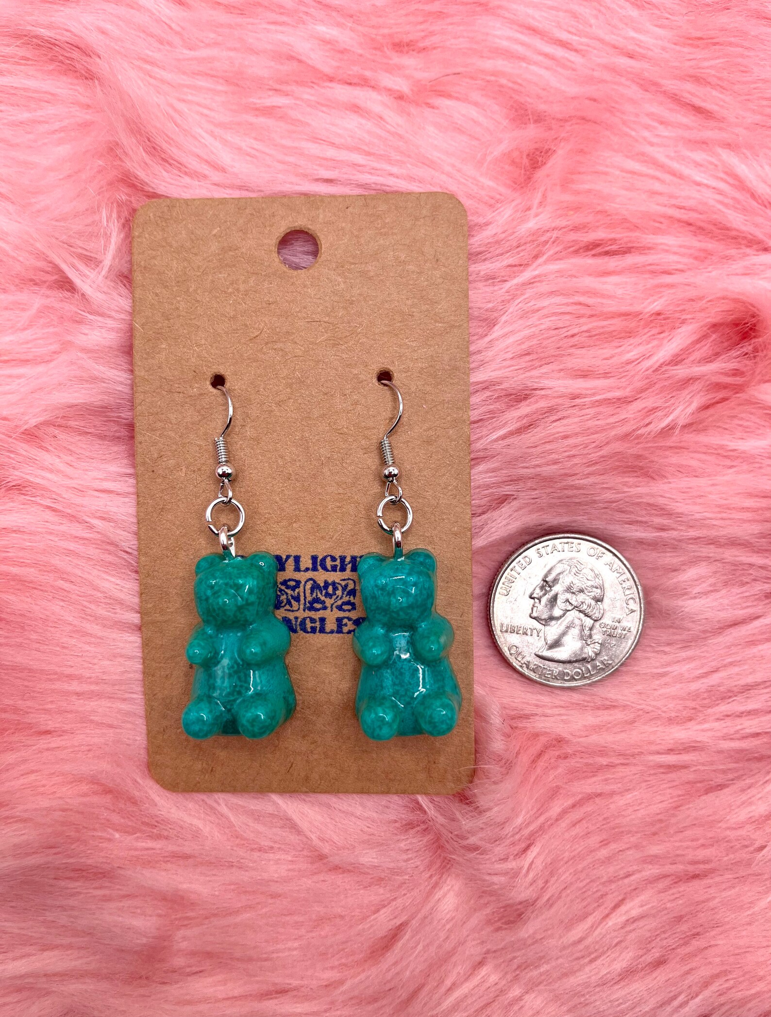 Gummy Bear Earrings , Candy , Gummies , Polymer Clay , Handmade - Etsy