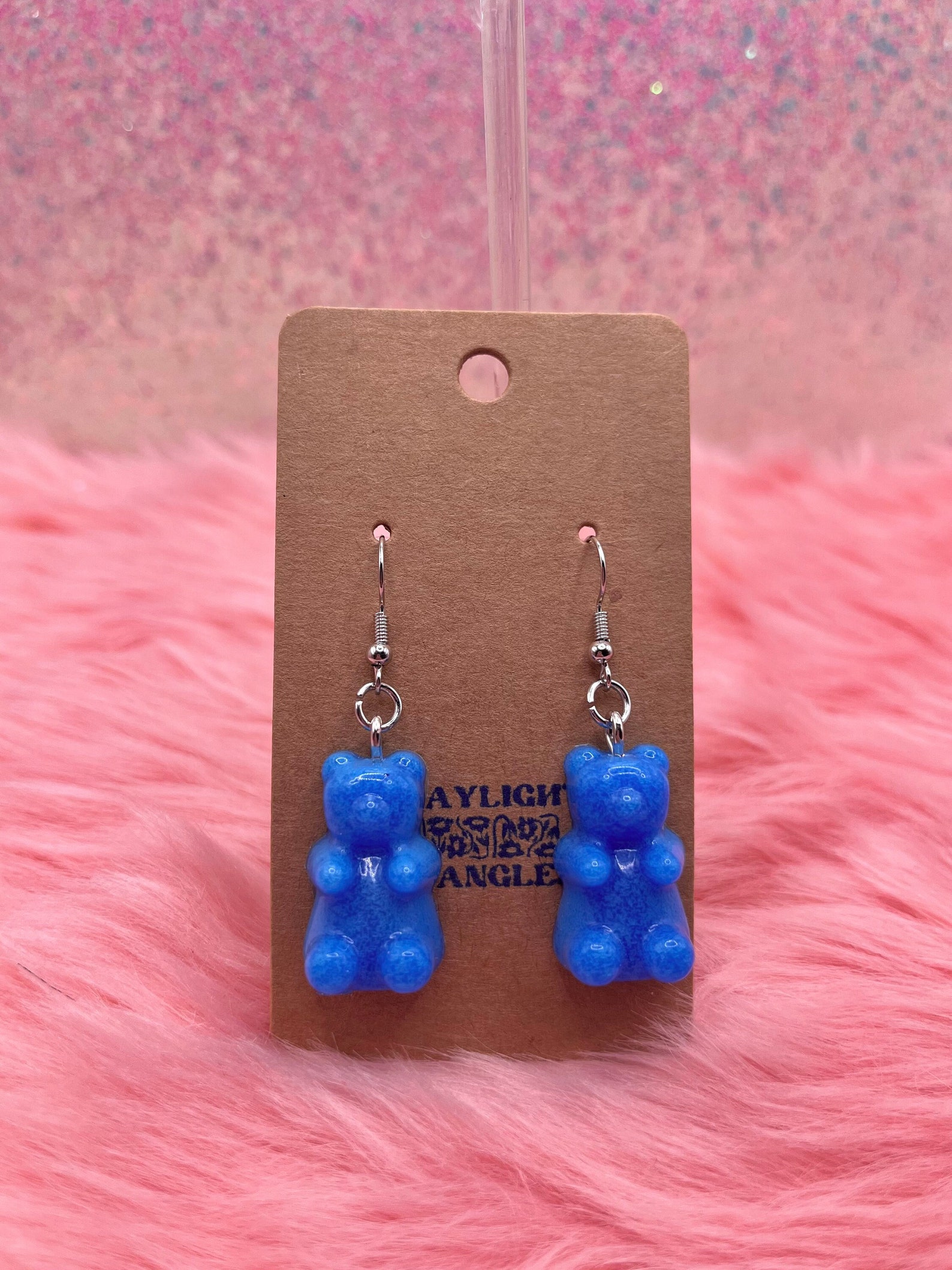 Gummy Bear Earrings , Candy , Gummies , Polymer Clay , Handmade - Etsy