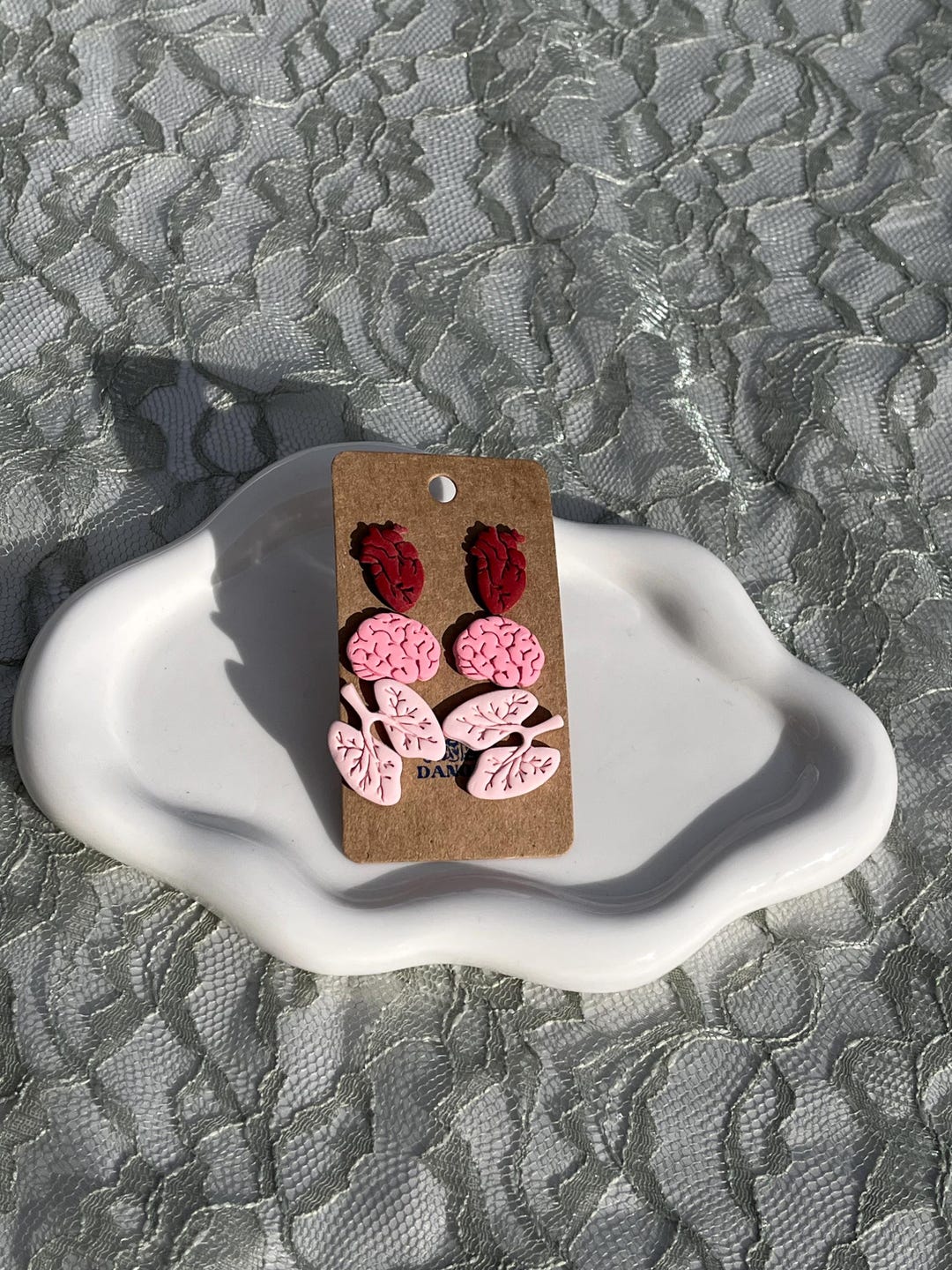Organ Earrings, Lungs, Heart, Body Parts, Halloween, Human, Spooky ...