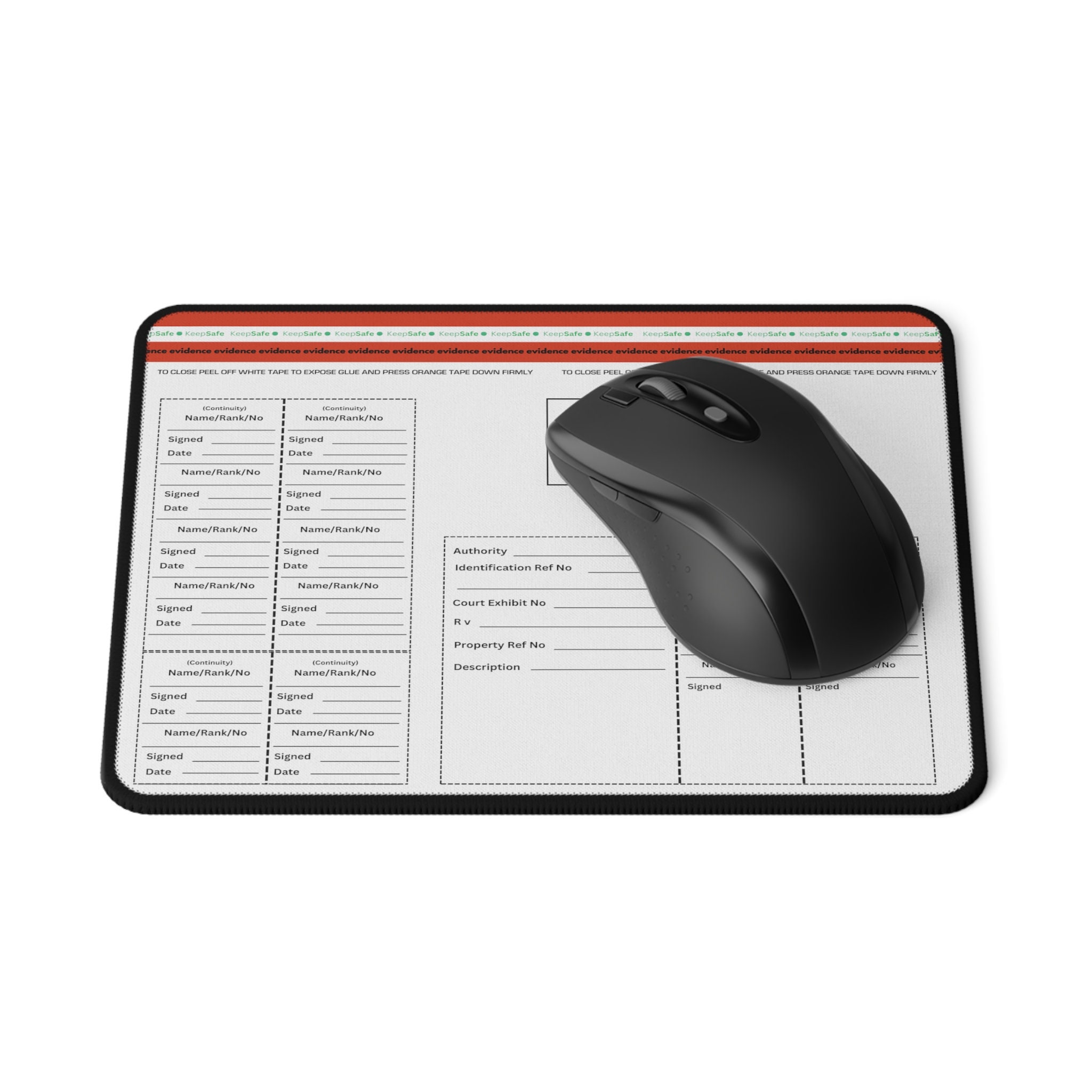 Police Mouse Pad, Evidence Bag, Great/novelty Gift, Mouse Mat, Police ...