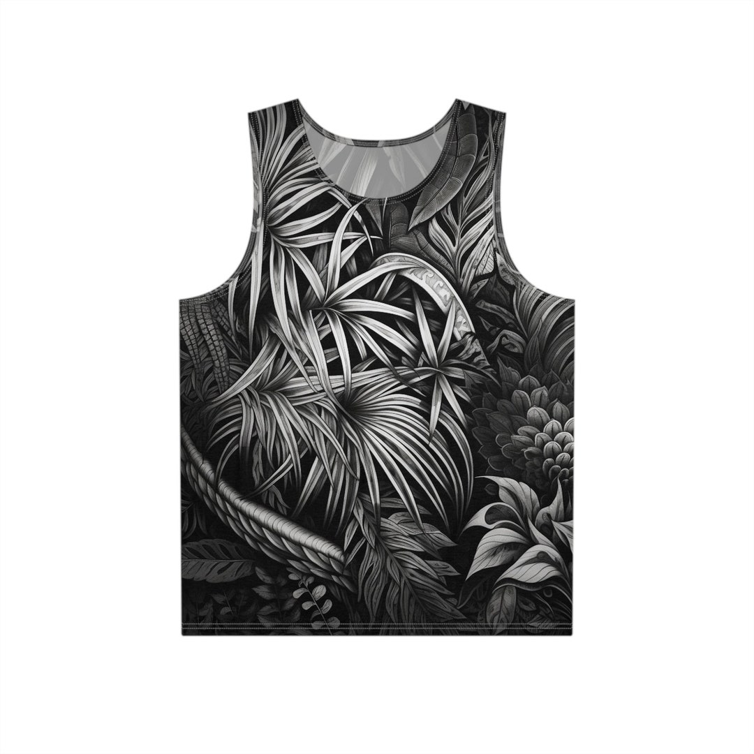 Hawaiian Men's Tank, Tropical C - Etsy