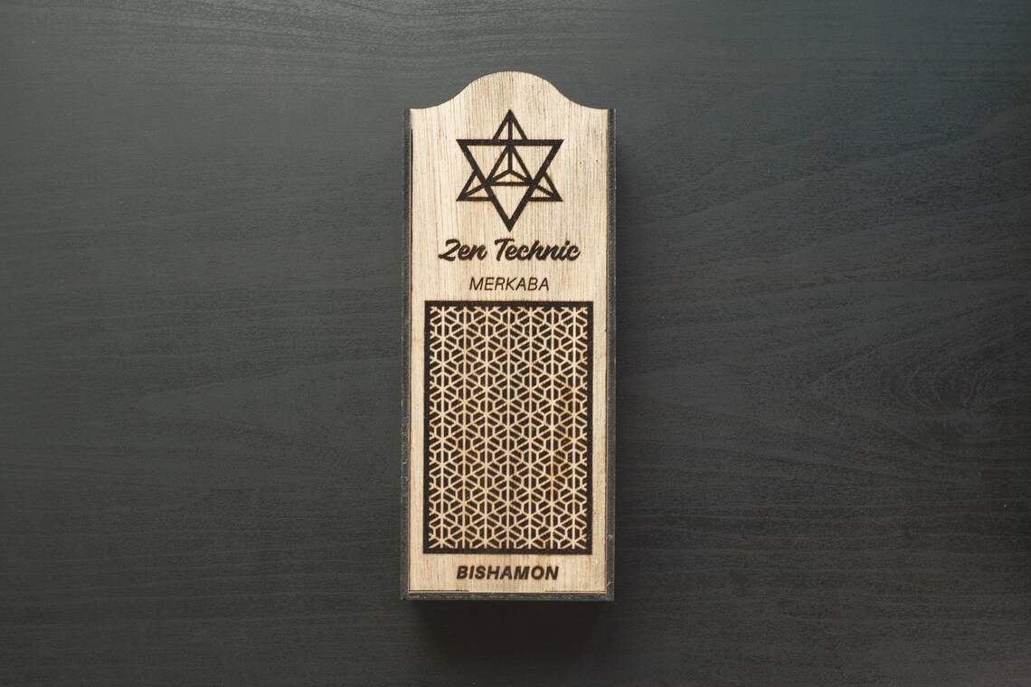 Merkaba Bishamon Model Kit Sculpture, Sacred Geometry Decor, Laser Cut ...