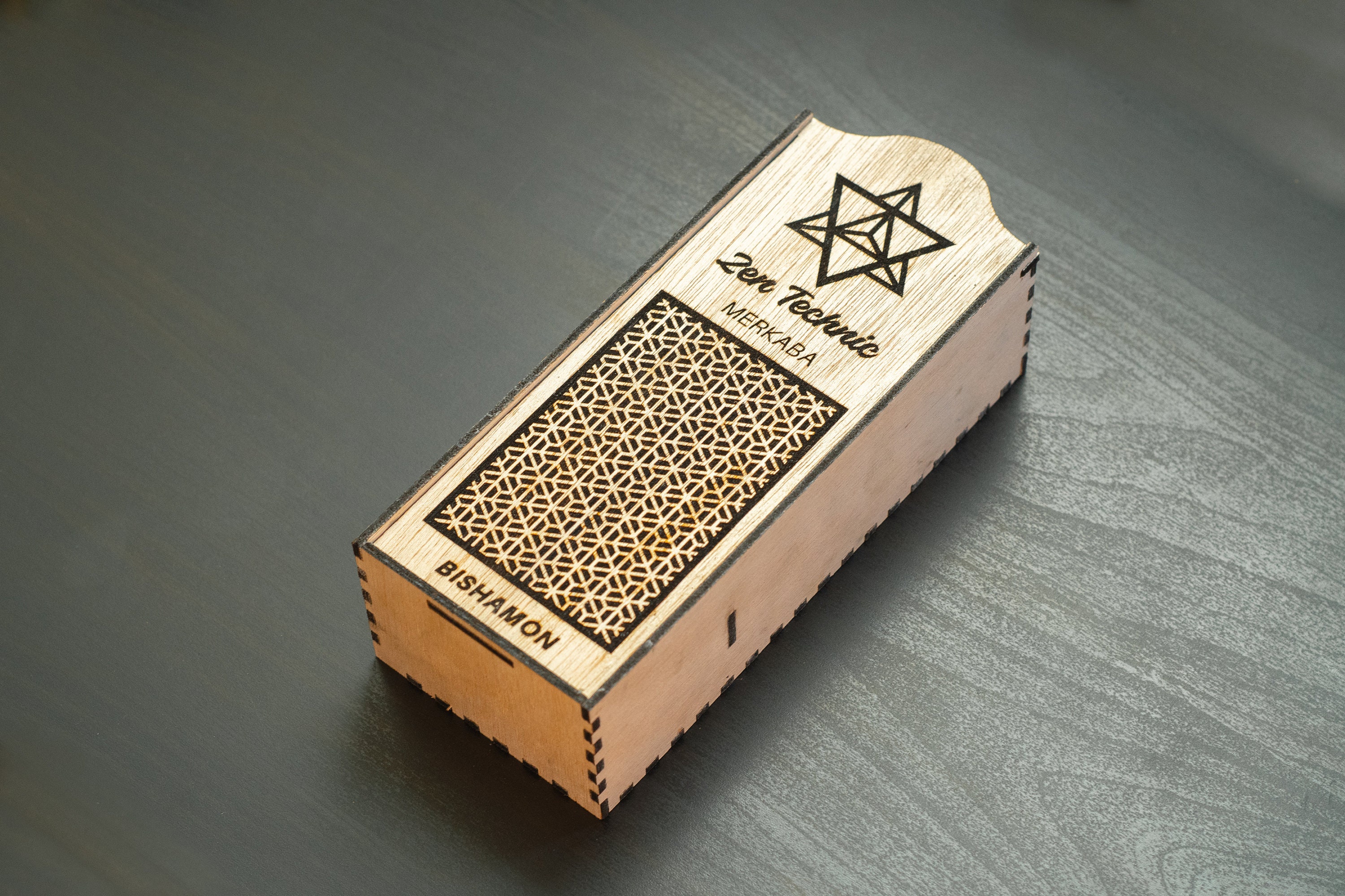 Merkaba Bishamon Model Kit Sculpture, Sacred Geometry Decor, Laser Cut ...