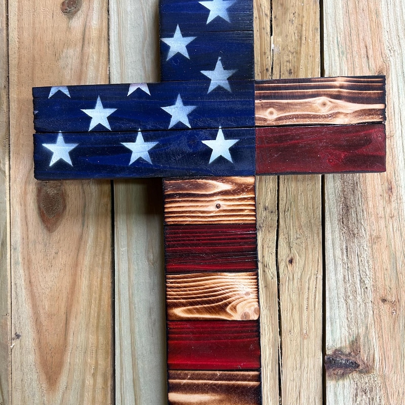 Wooden Cross Garage Wall - Etsy