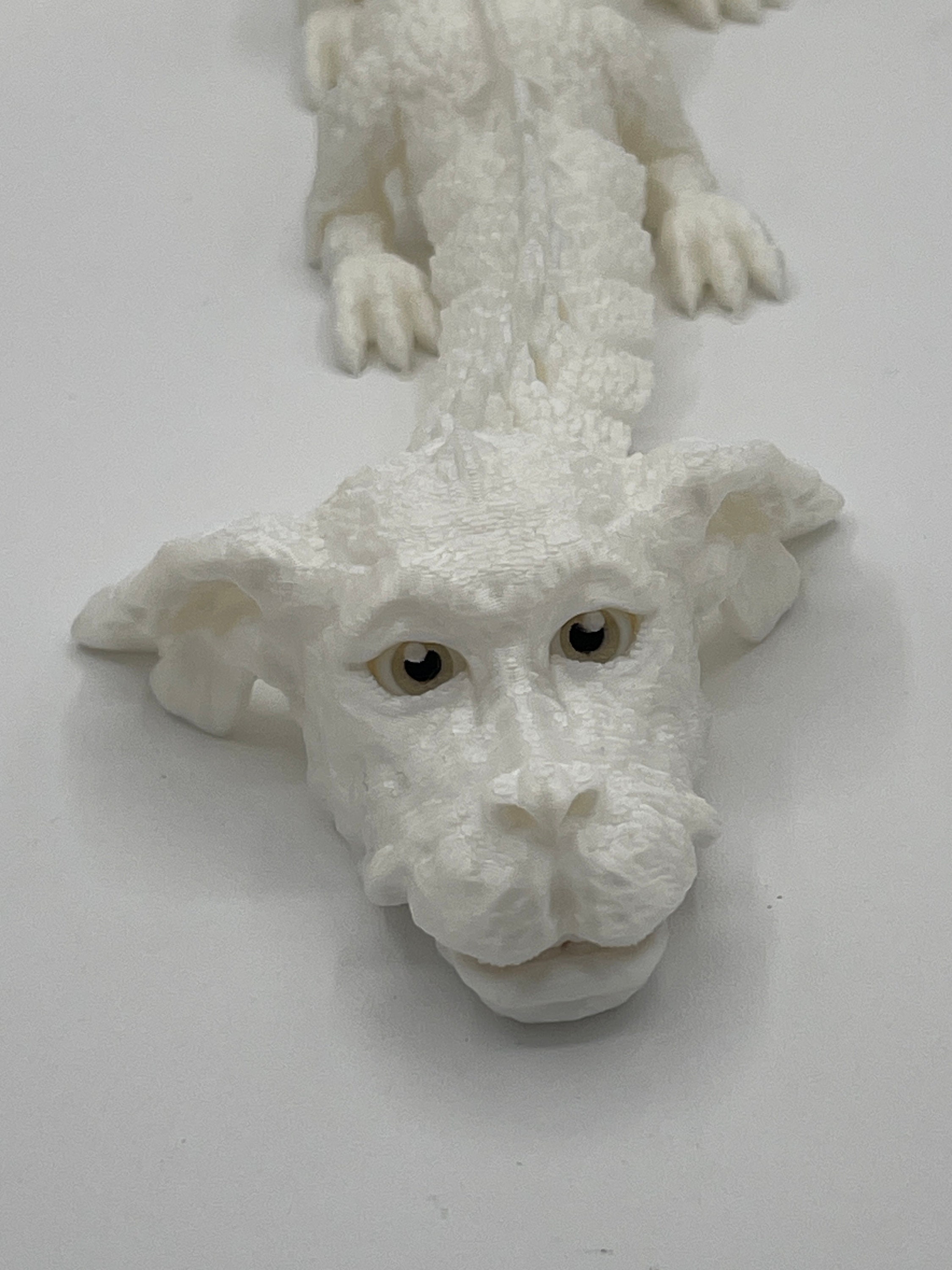 Articulated 3D Printed Falkor by Hex3d - Etsy