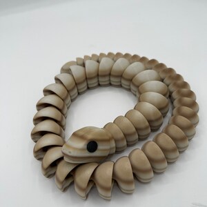 Cute Zou Snake Articulated 3D Printed Fidget Figure - Etsy