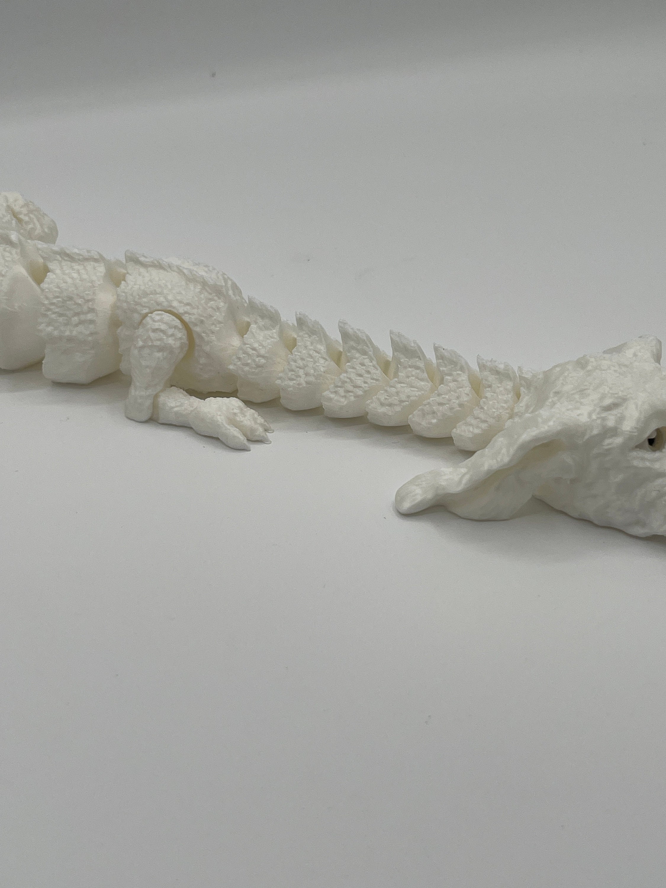 Articulated 3D Printed Falkor by Hex3d - Etsy