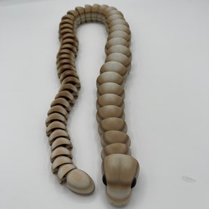 Cute Zou Snake Articulated 3D Printed Fidget Figure - Etsy