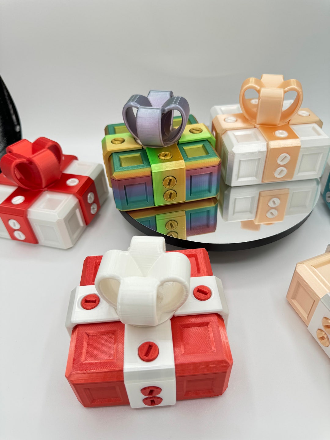 MINI Annoying Gift Box 3D Printed Surprise Box With 12 Screws - Etsy