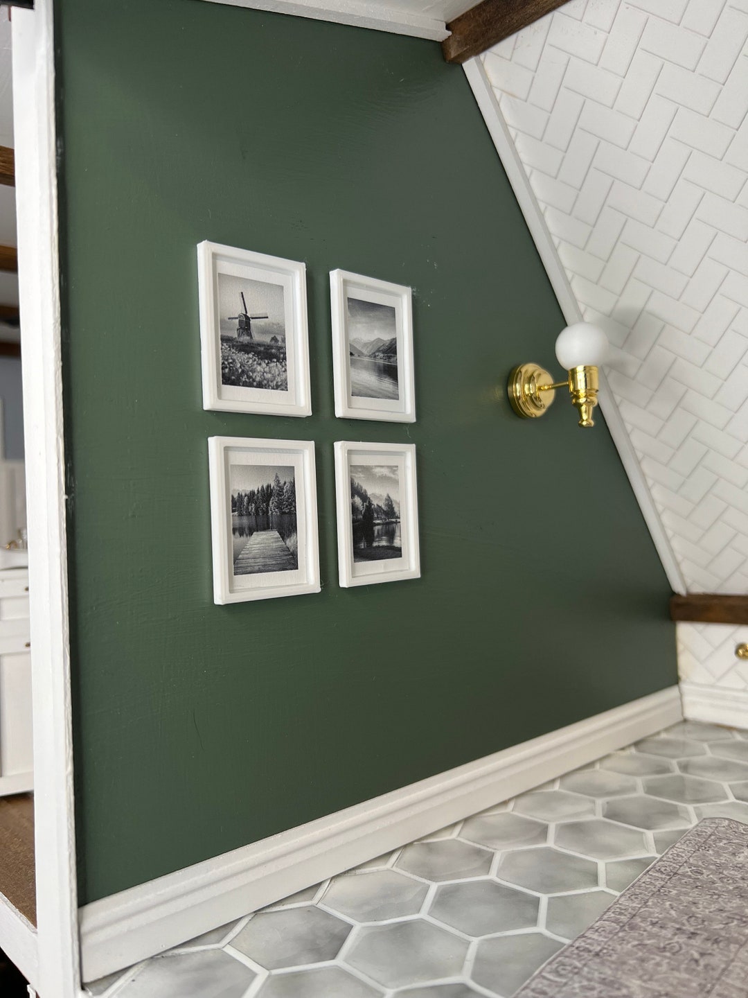 Dollhouse Picture Frames-set of 4 (1:12 Scale) - Etsy