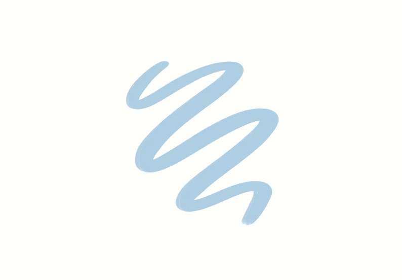 So Blue Color Palette | Instant Download - Etsy