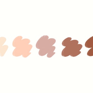 Perfect Peach Color Palette | Instant Download - Etsy
