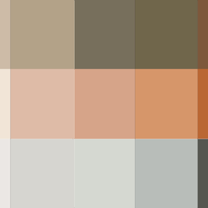 Savannah Sunset Color Palette | Instant Download - Etsy