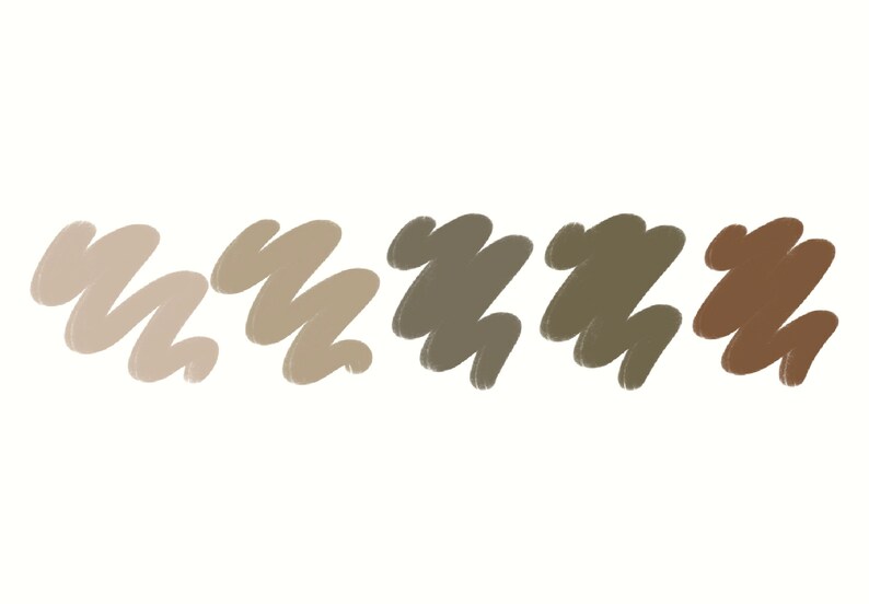 Savannah Sunset Color Palette | Instant Download - Etsy