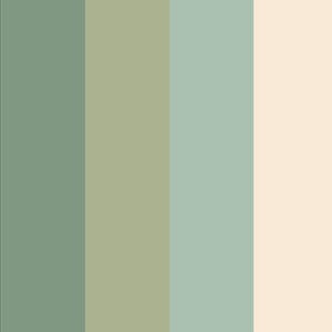 Pale Grove Color Palette | Instant Download - Etsy Canada