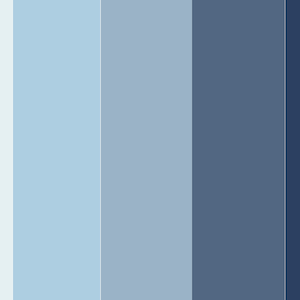 So Blue Color Palette | Instant Download - Etsy