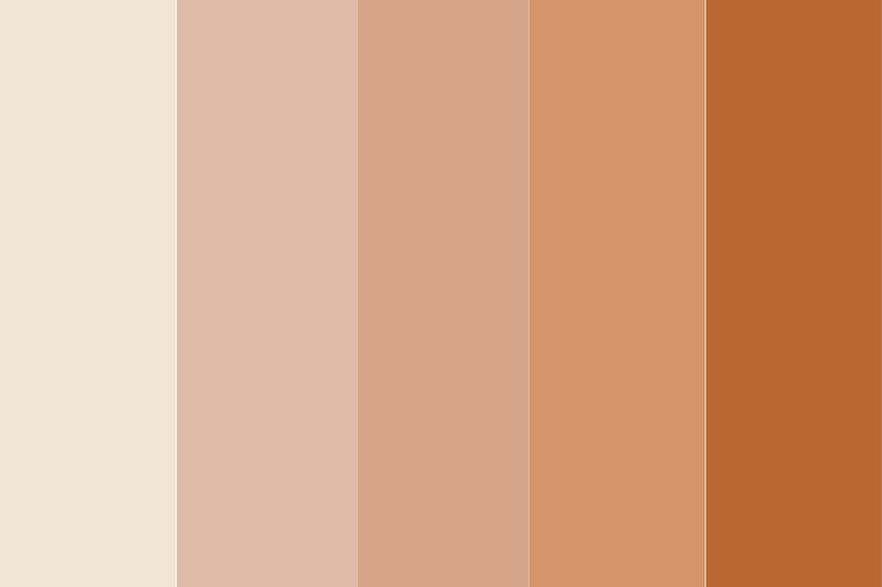 Savannah Sunset Color Palette | Instant Download - Etsy