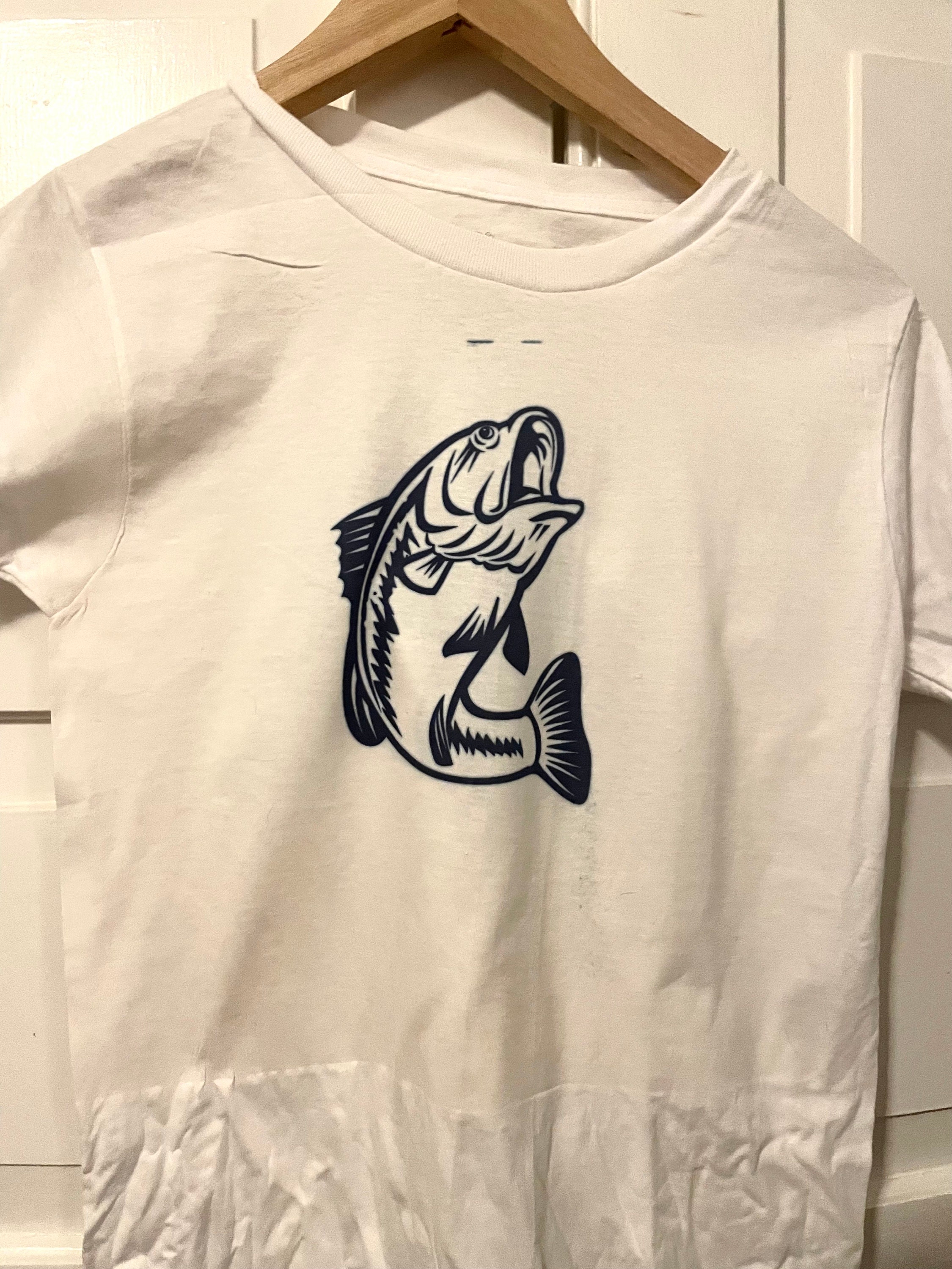 Fish/fishing Shirt, Unisex, Adult/youth - Etsy