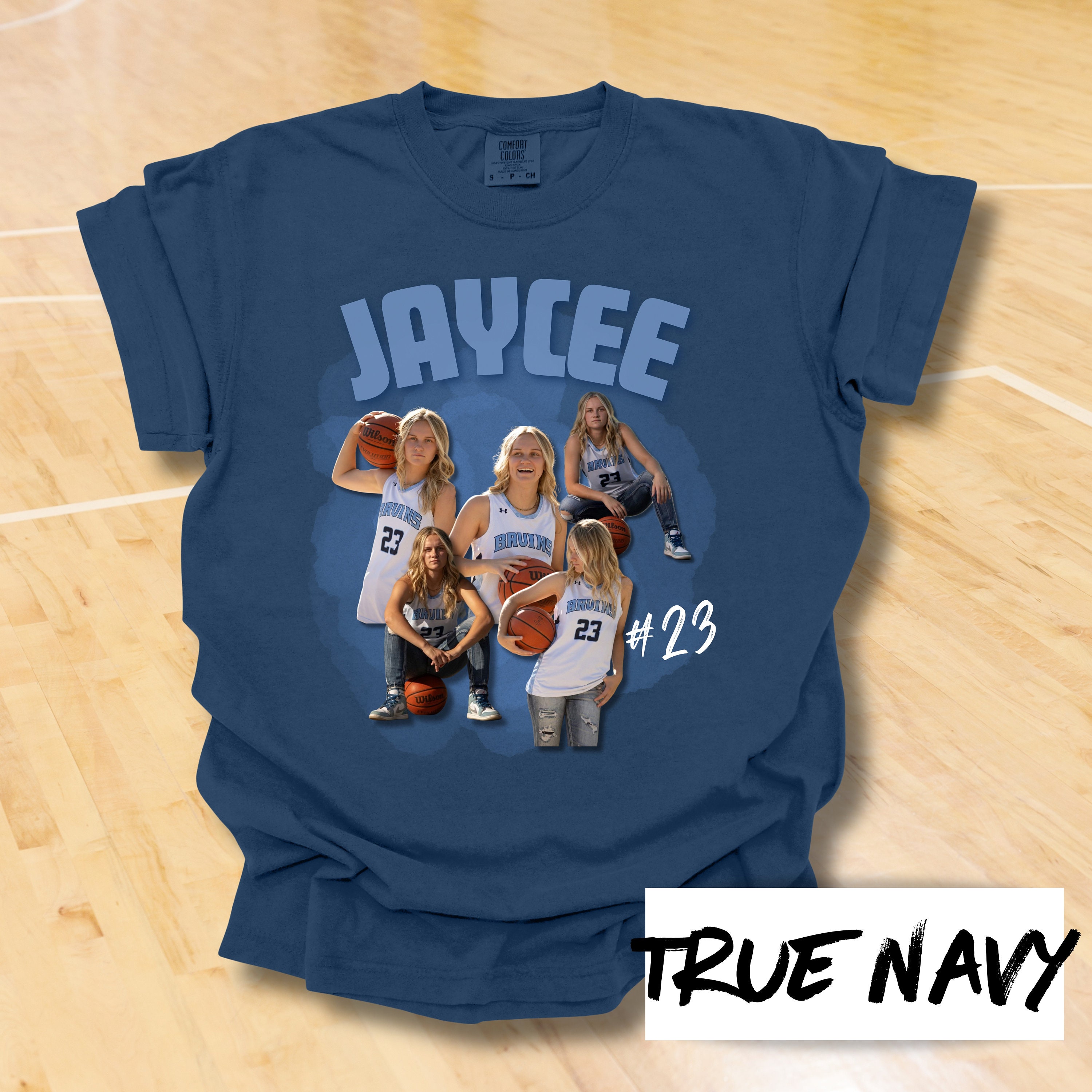 Custom Senior Basketball Bootleg T-shirt - Etsy