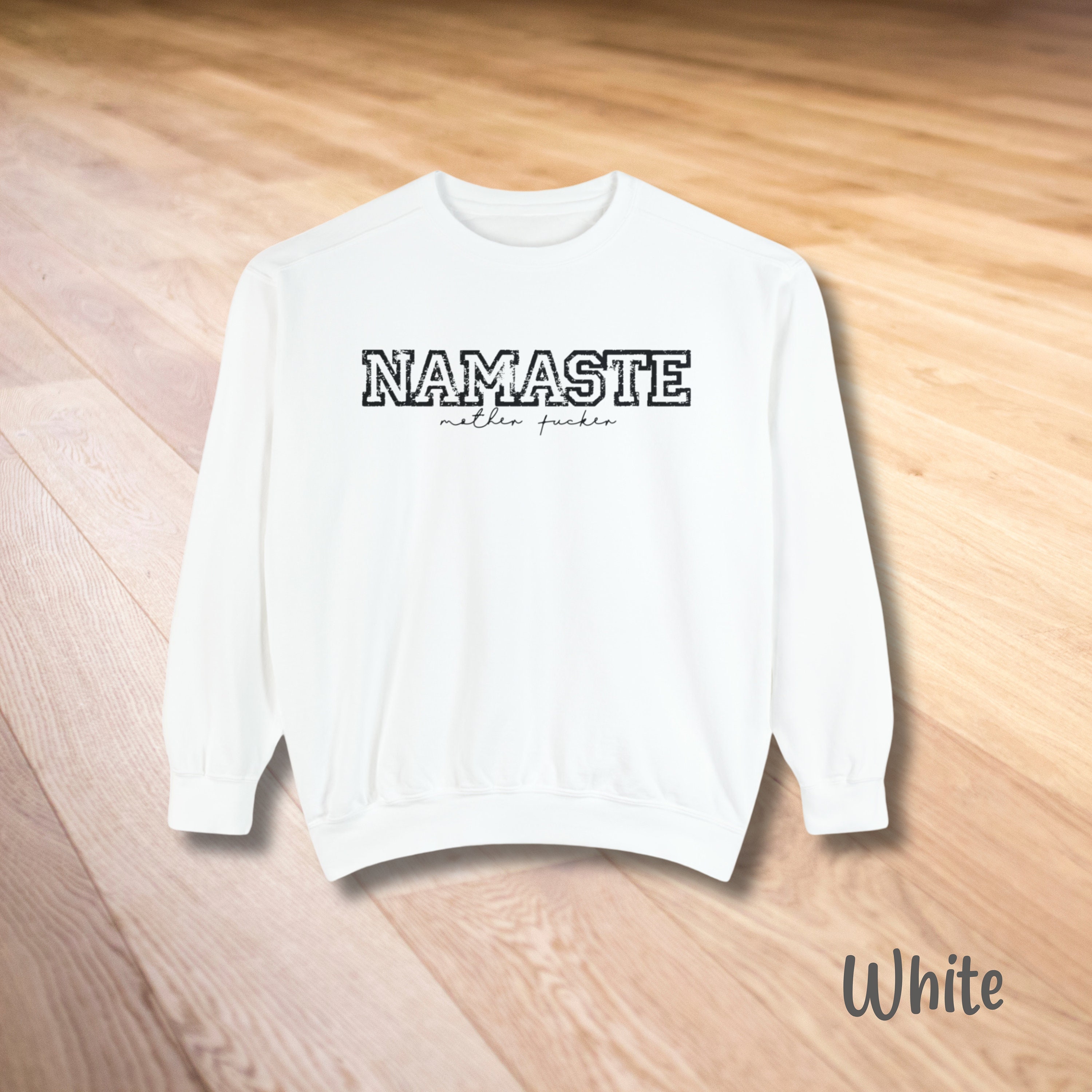 Yoga Sweatshirt, Namaste, Yoga Instructor, Yoga Gift, Yogi Apparel ...