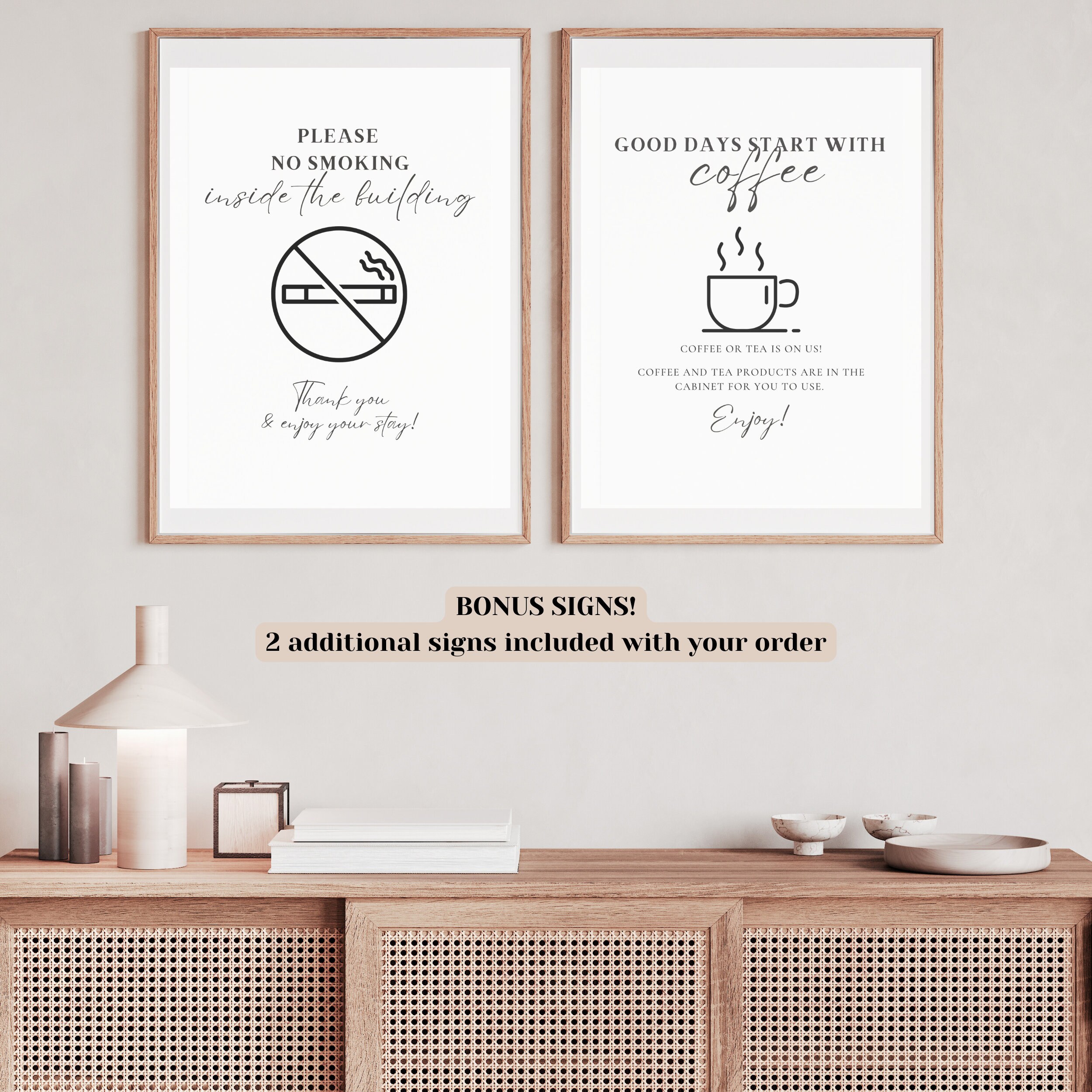 Customizable Pool Rules Sign Modern Editable Template for Airbnb VRBO ...