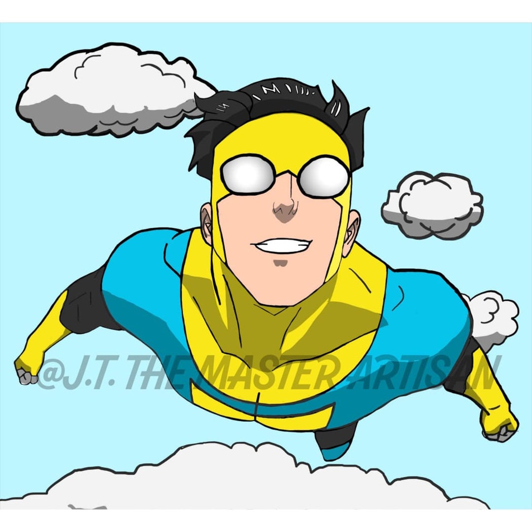 Invincible Visual Art - Etsy