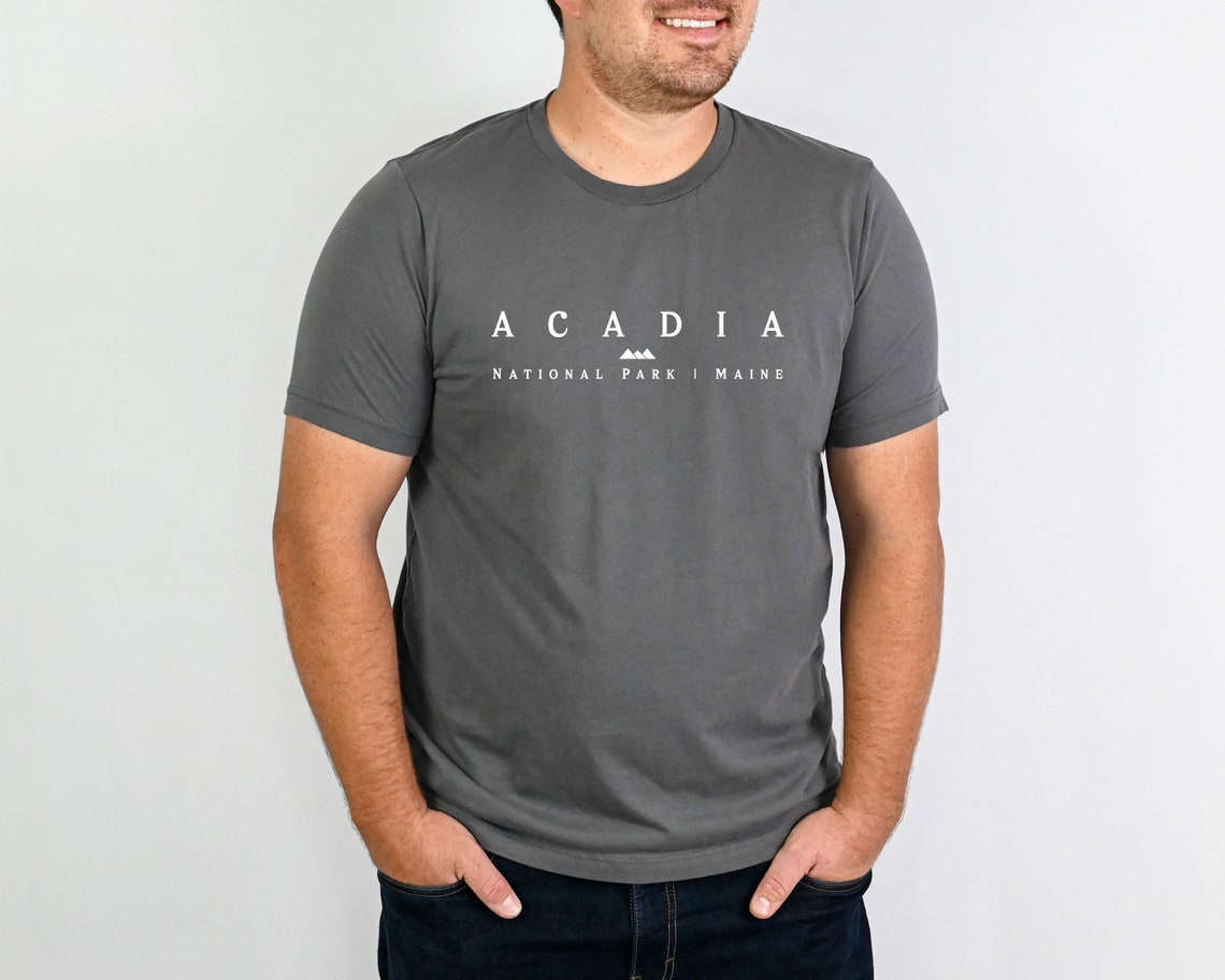 Acadia Shirt, Acadia National Park T Shirt, Maine Shirt, Hiking Shirt ...