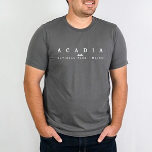 Acadia Shirt, Acadia National Park T Shirt, Maine Shirt, Hiking Shirt ...