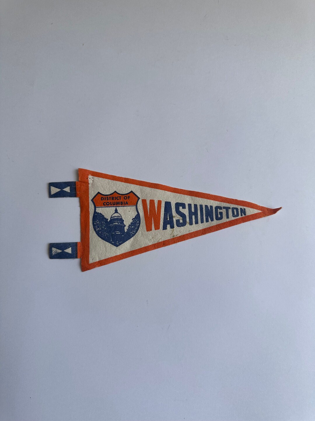 Vintage Washington, D.C. Pennant, Very Small - Etsy
