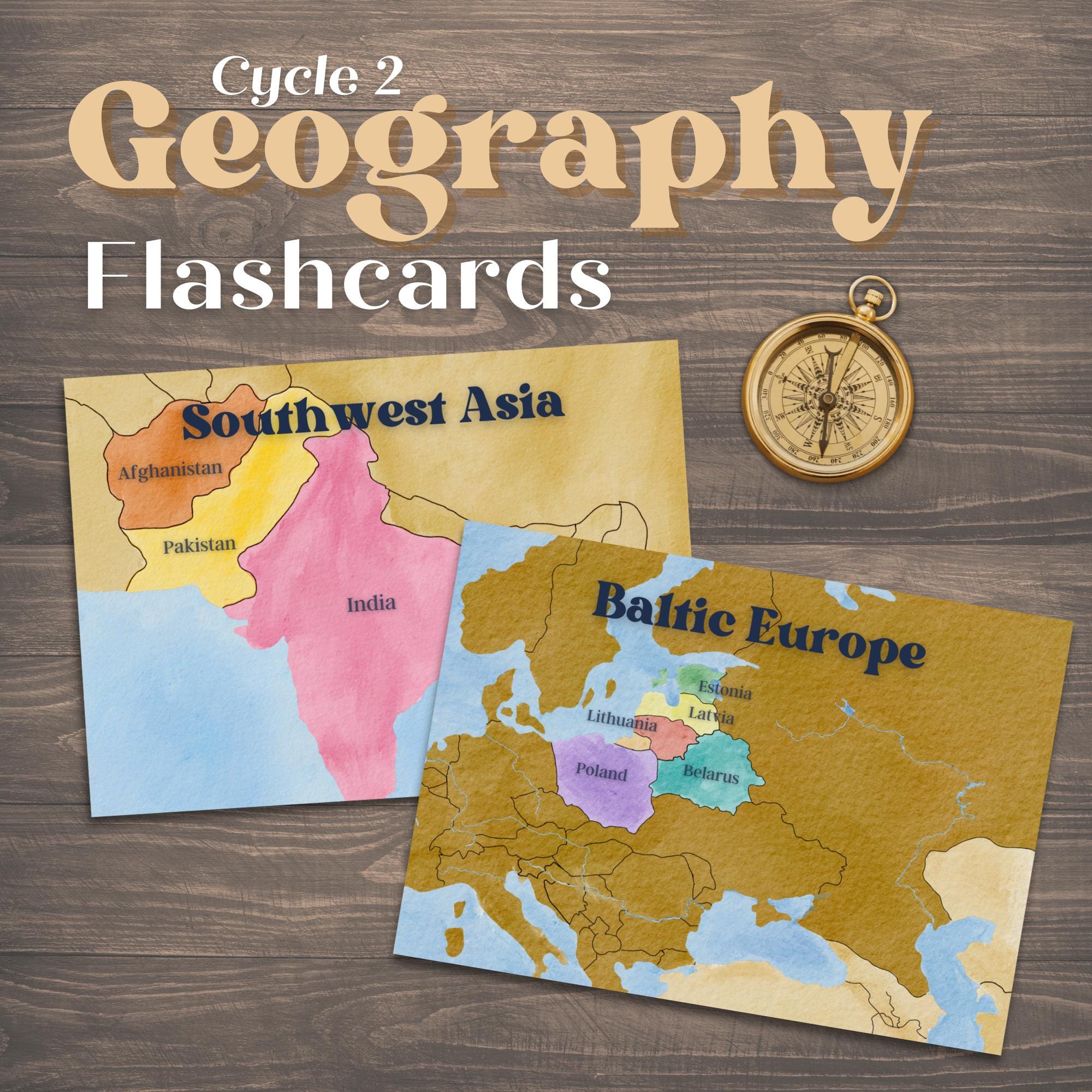 Cycle 2 Geography Flashcards | European Maps | Africa | Central Asia ...