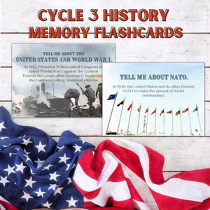 Cycle 3 History Memory Cards - Etsy