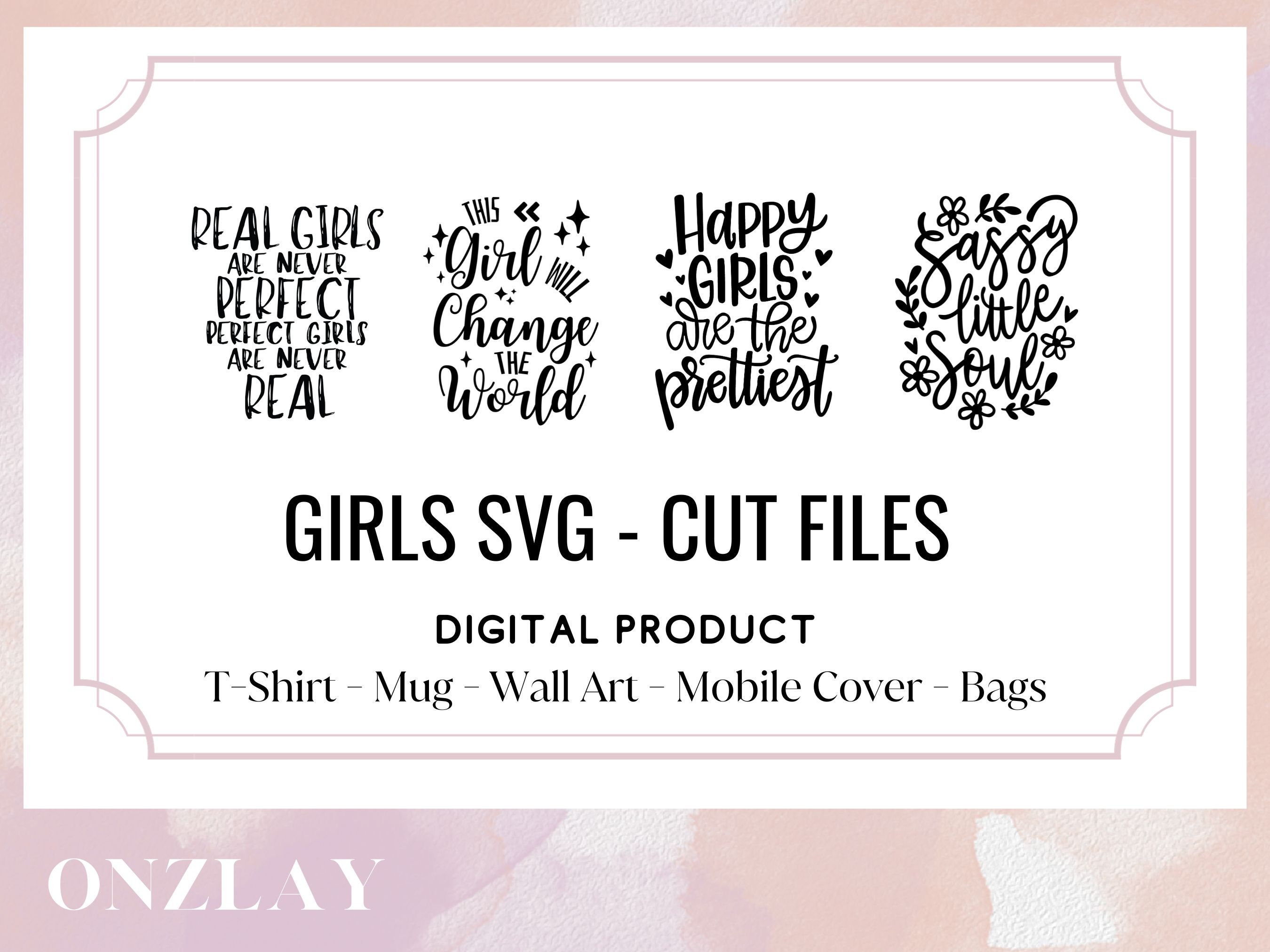 25 Sassy Svg Bundle | Girl Scout Svg, Good Vibes Svg | Sassy Little ...