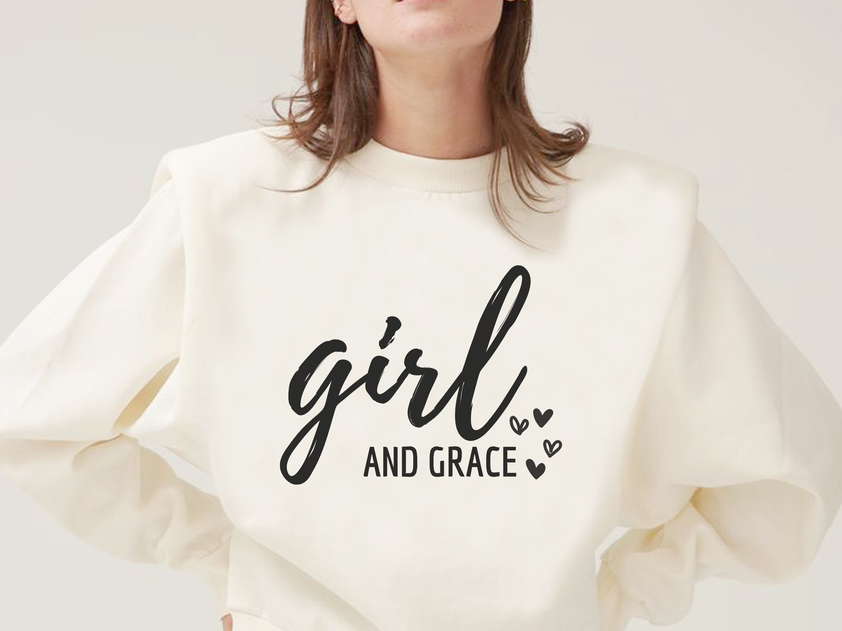 Girls Svg "girl and Grace" | Girls Trip Svg, Good Vibes Svg | Mental ...