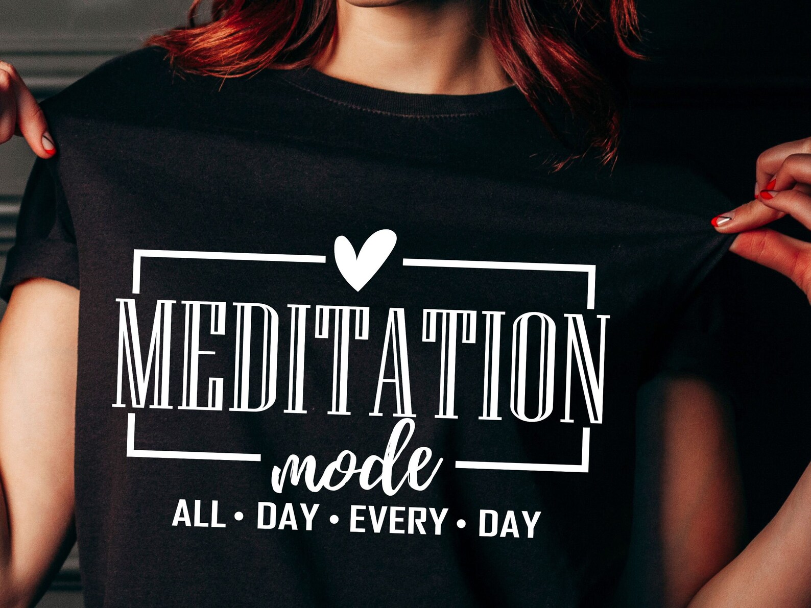 Meditation Mode Svg Good Vibes Svg Positive Mindset Svg - Etsy