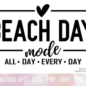 Camping Quotes "beach Days Svg" | Beach Day "happy Camper Svg", Camping ...