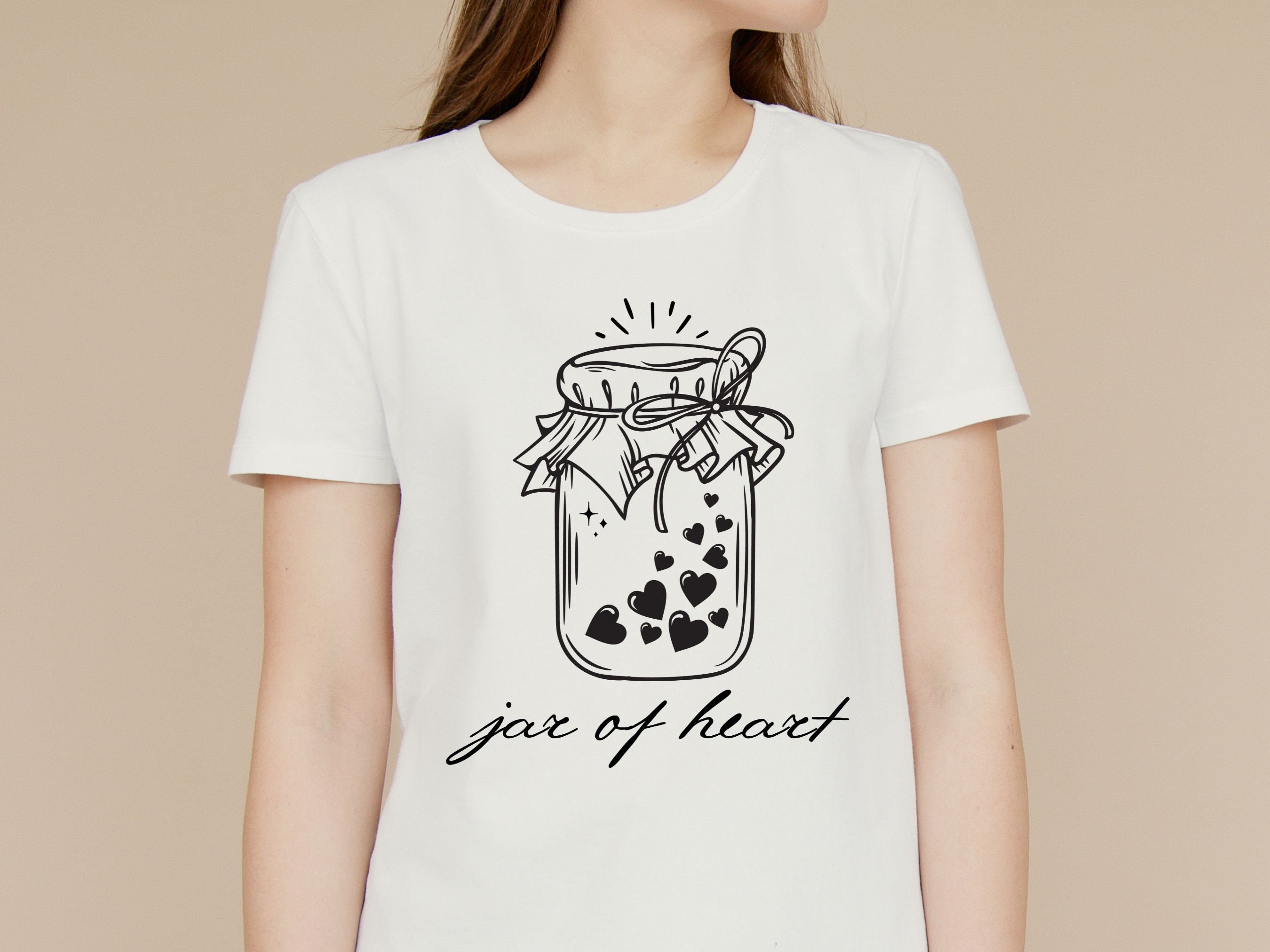Girls Svg "jar of Heart" | Self Love Club Svg, Candy Heart Svg | Girls ...