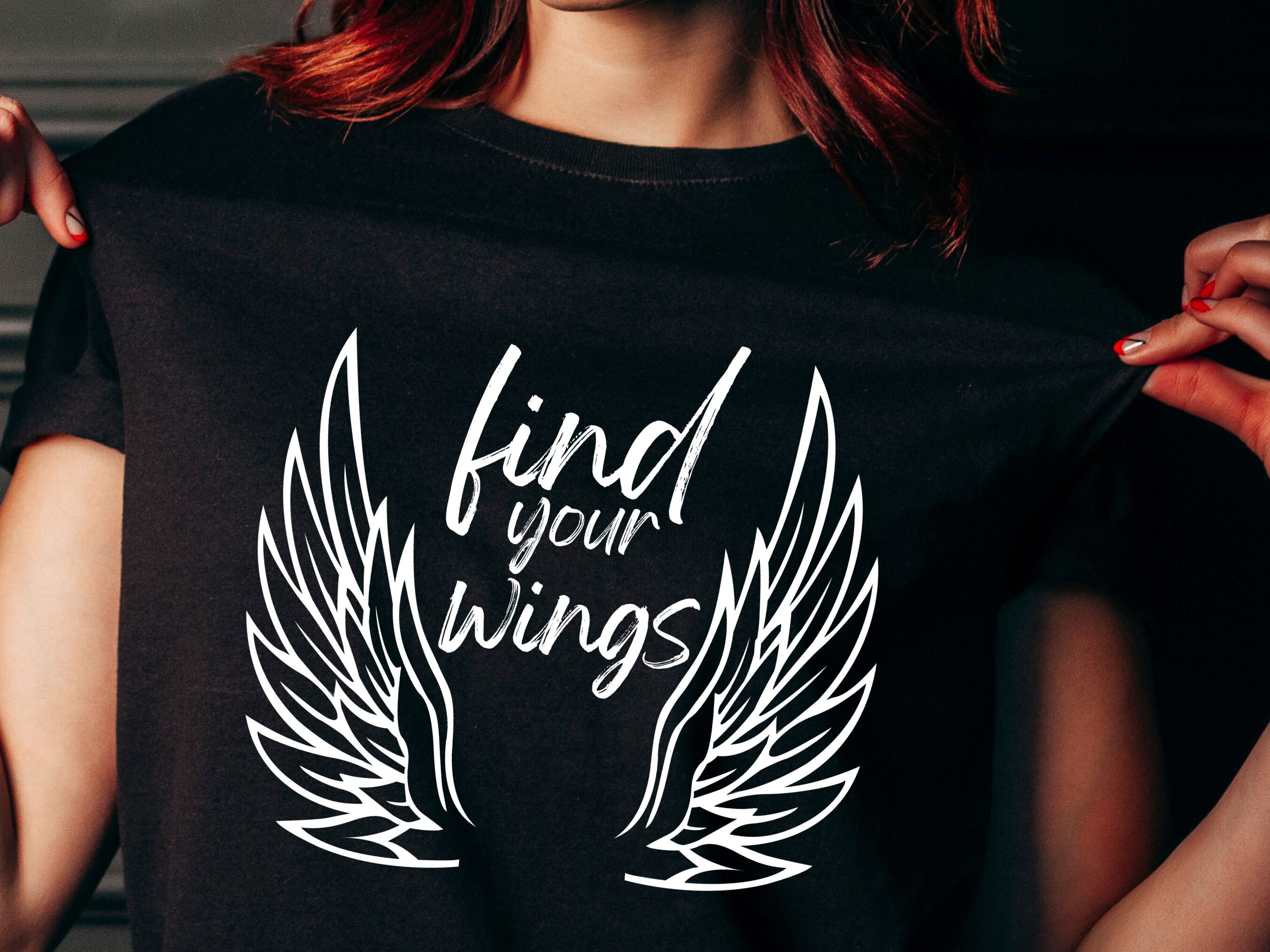 Angel Wings Svg Simply Blessed Svg, Positive Quote Svg Mind Body Soul ...