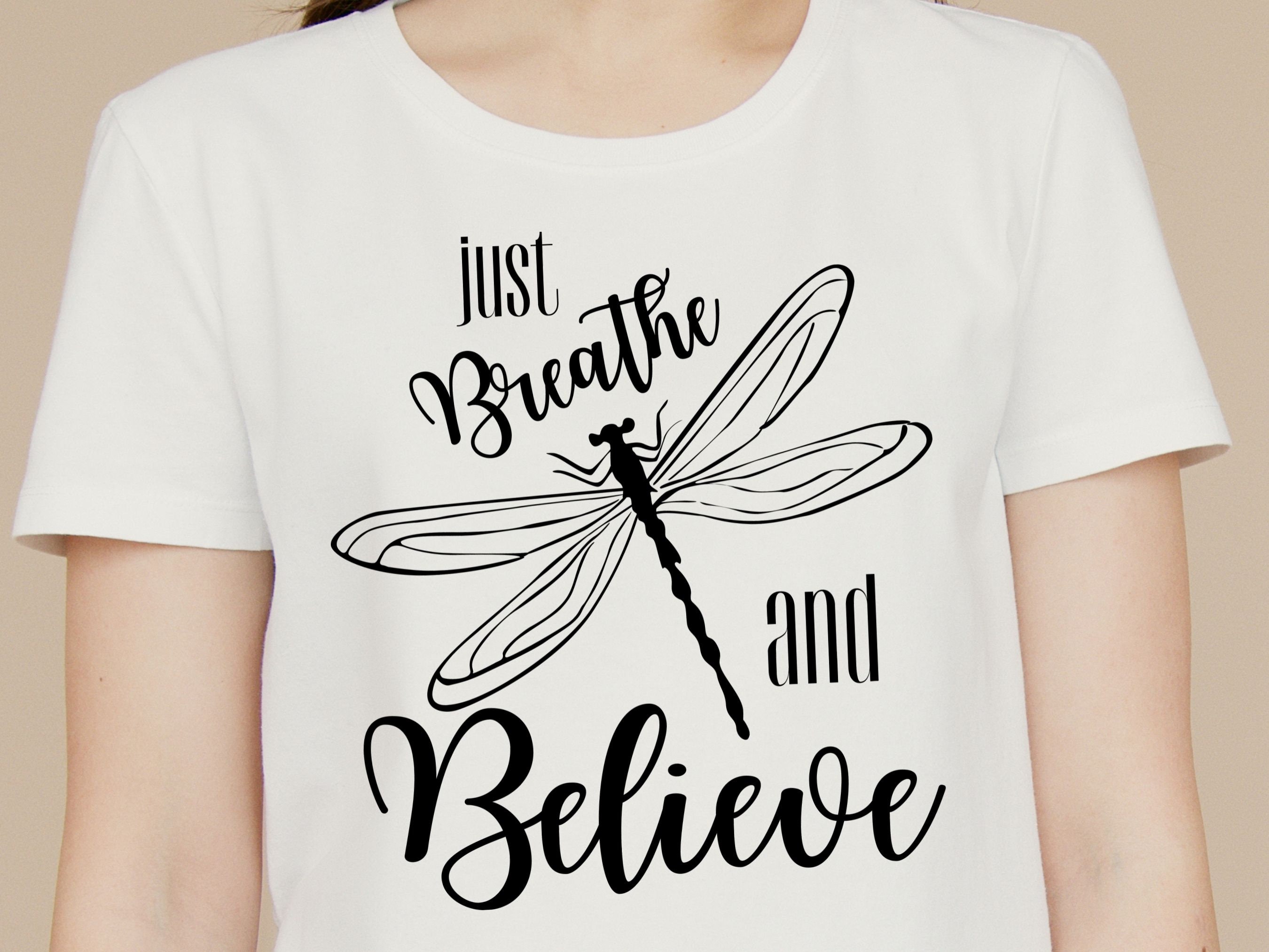 Just Breathe Png | Believe Svg, Positive Mindset Svg | Sassy Little ...