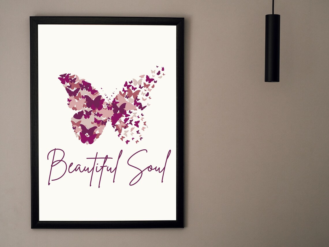 Girls Png "beautiful Soul" | Angel Wings Svg, Good Vibe Svg | Self Love ...