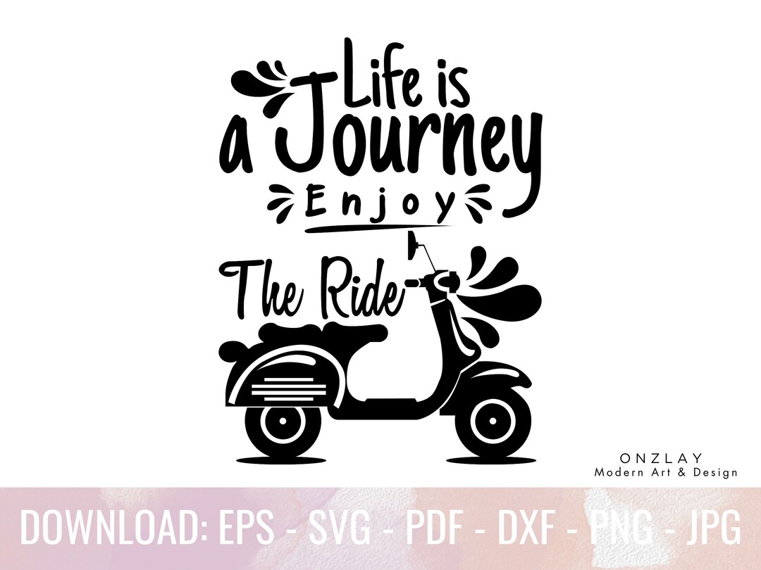 Scooter Svg | Positive Quotes Svg, Good Vibes Svg | Sister Quotes Svg ...