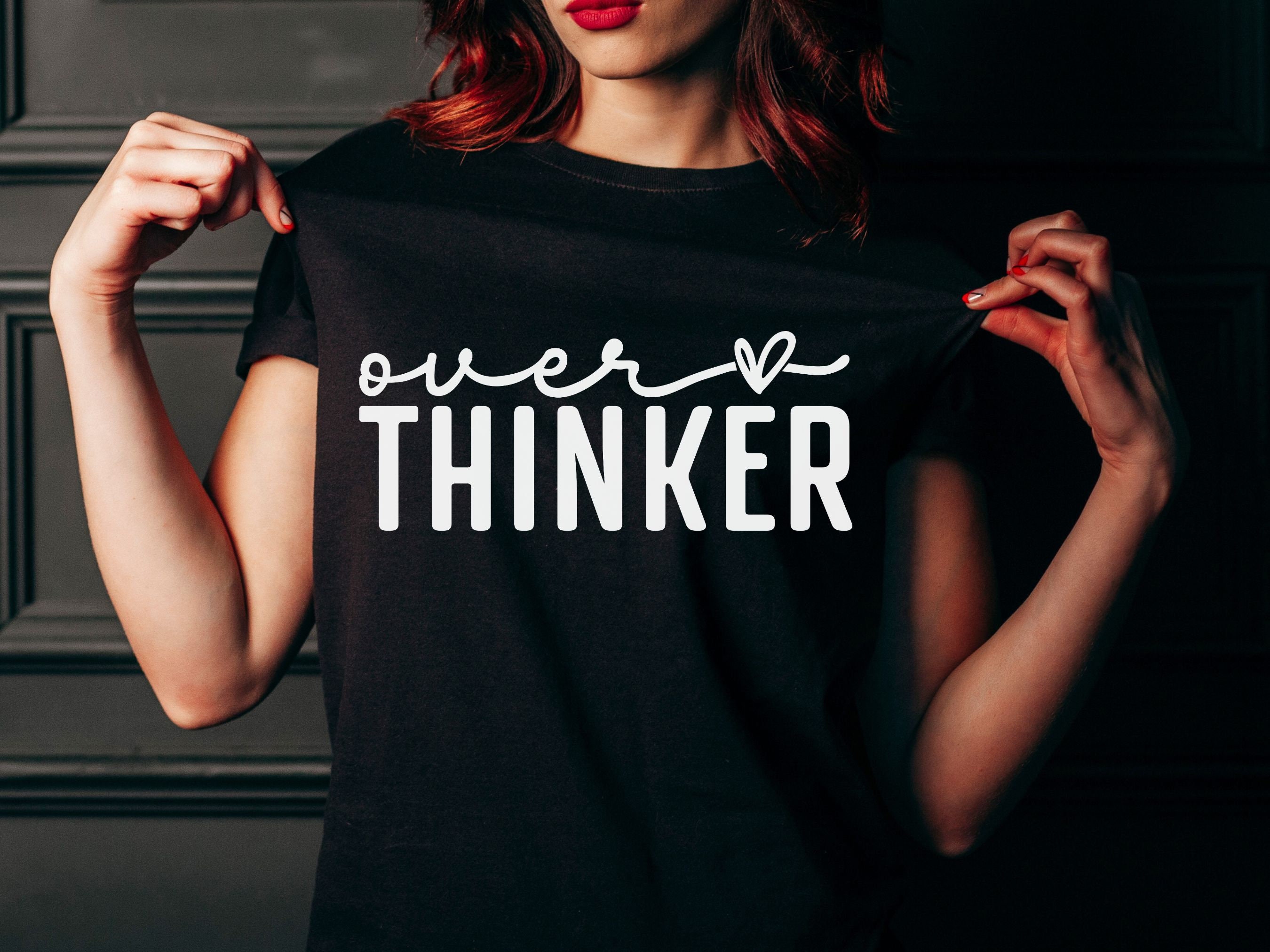 Over Thinker Svg Inspire Svg, Positive Quotes Svg Cute Inspirational ...