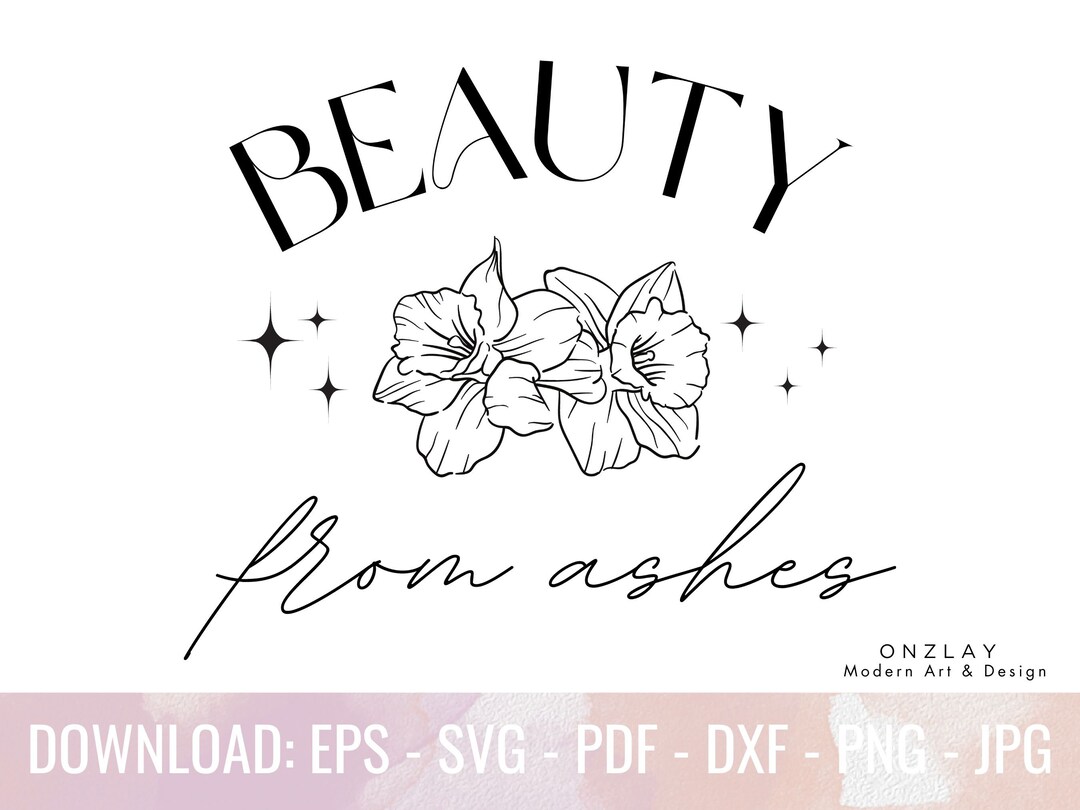Mental Health Svg beauty From Ashes Positive Quote beauty Svg ...