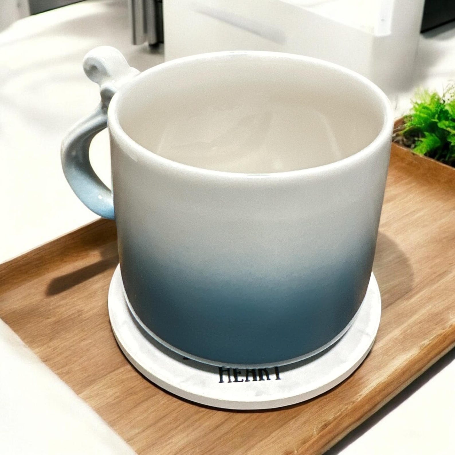 Long Distance Bestie Gift, Ceramic Coaster With Metal Stand - Etsy