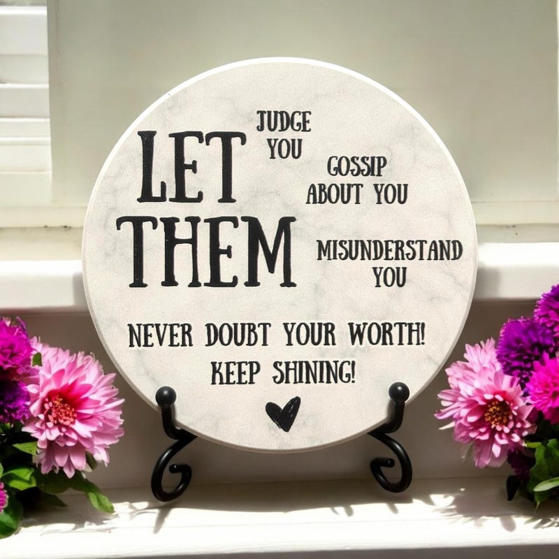 Manifestation Coaster - Etsy