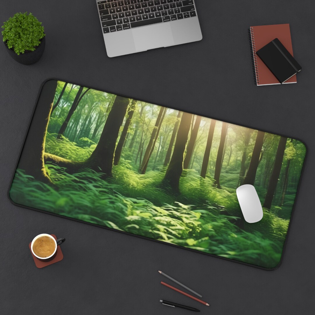 Nature Desk Mat, Deskmat, Cute Desk Mat, Desk Mat Aesthetic, Custom ...