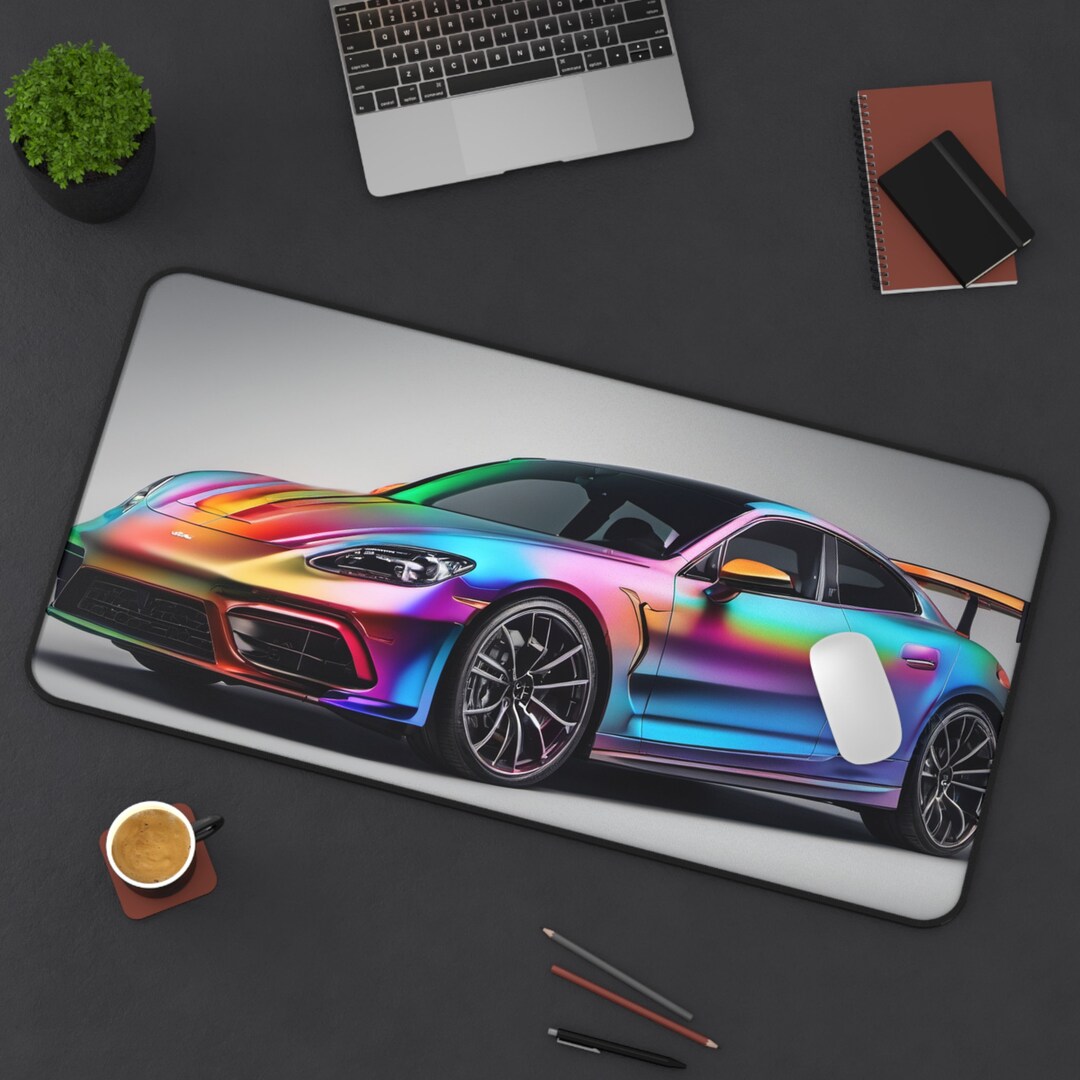 Fast Car Desk Mat, Deskmat, Retro Desk Pad, Desk Mat Aesthetic, Custom ...